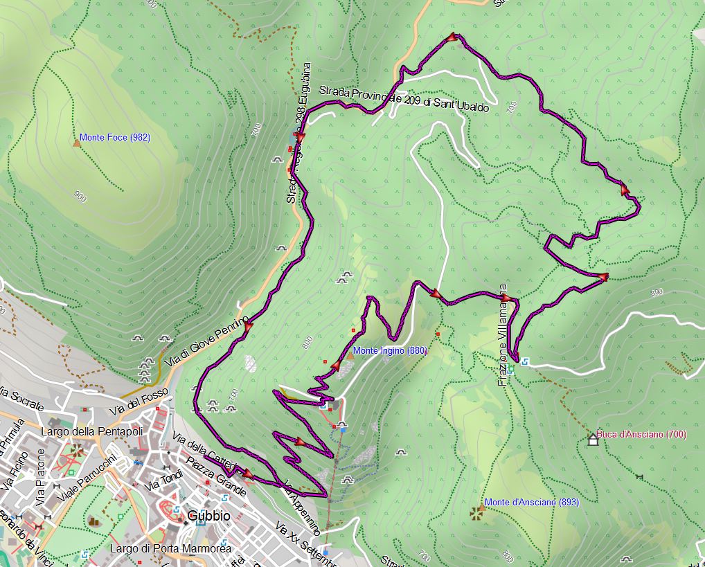 Cai Gubbio - Itinerario: I monti di Gubbio - Vivo Umbria
